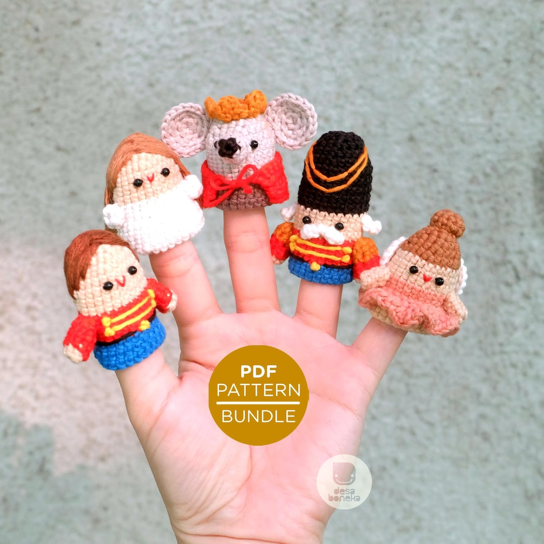 PDF PATTERN - Nutcracker Finger Puppet - Etsy