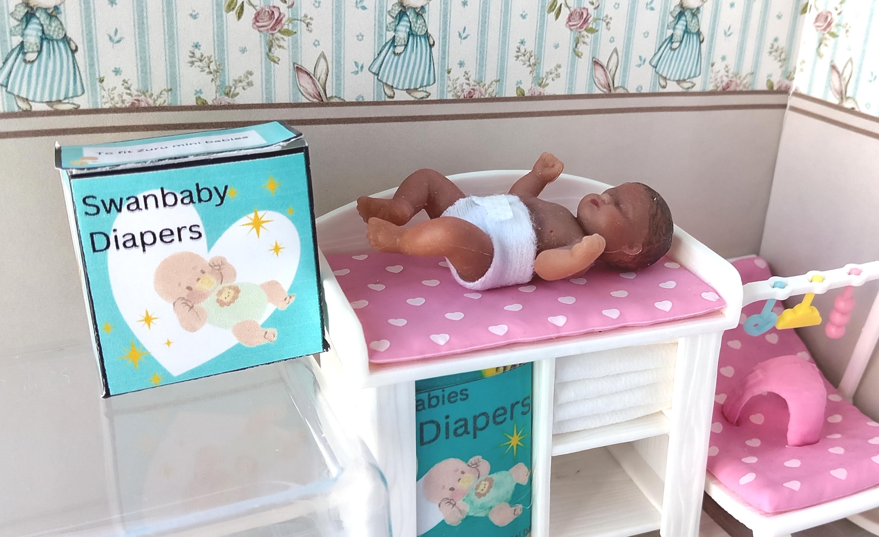 Zuru Mini Baby Diapers/nappies - Etsy