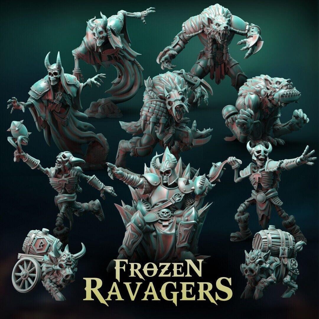 Frozen Ravagers Support Staff Undead Fantasy Football Team - Etsy