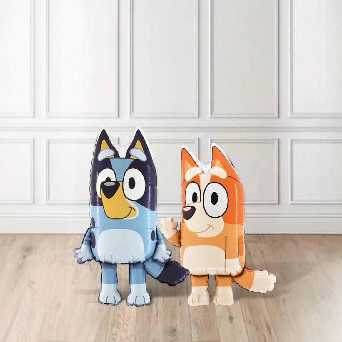 Large 31 Bluey and Bingo Shape Balloons Party Balloons Licenced Bluey ...