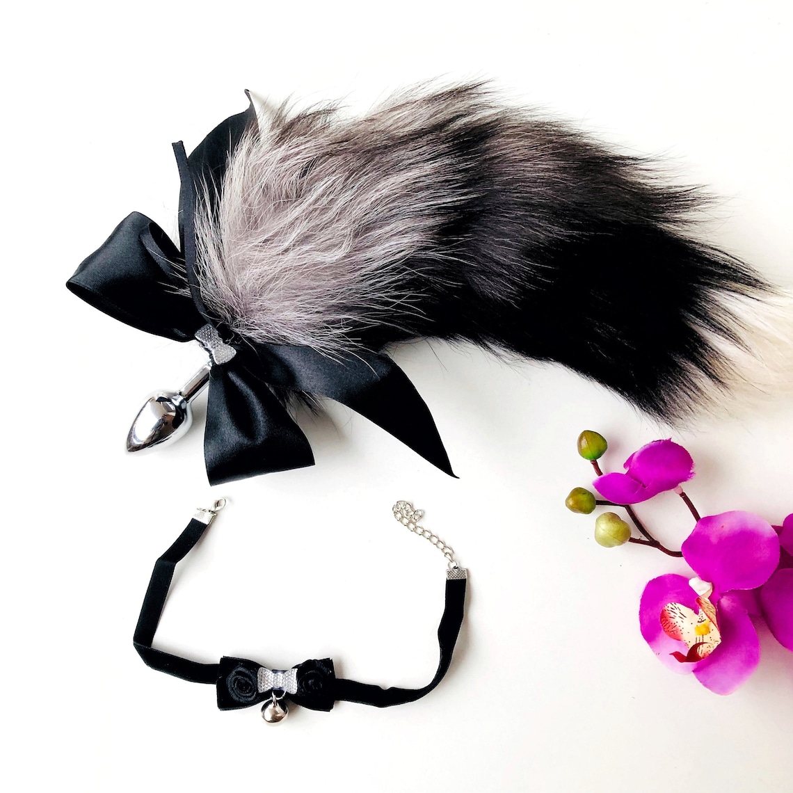 Tail Plug. Tail Plug and Collar. Butt Plug. Bdsm Kitten. Cat - Etsy