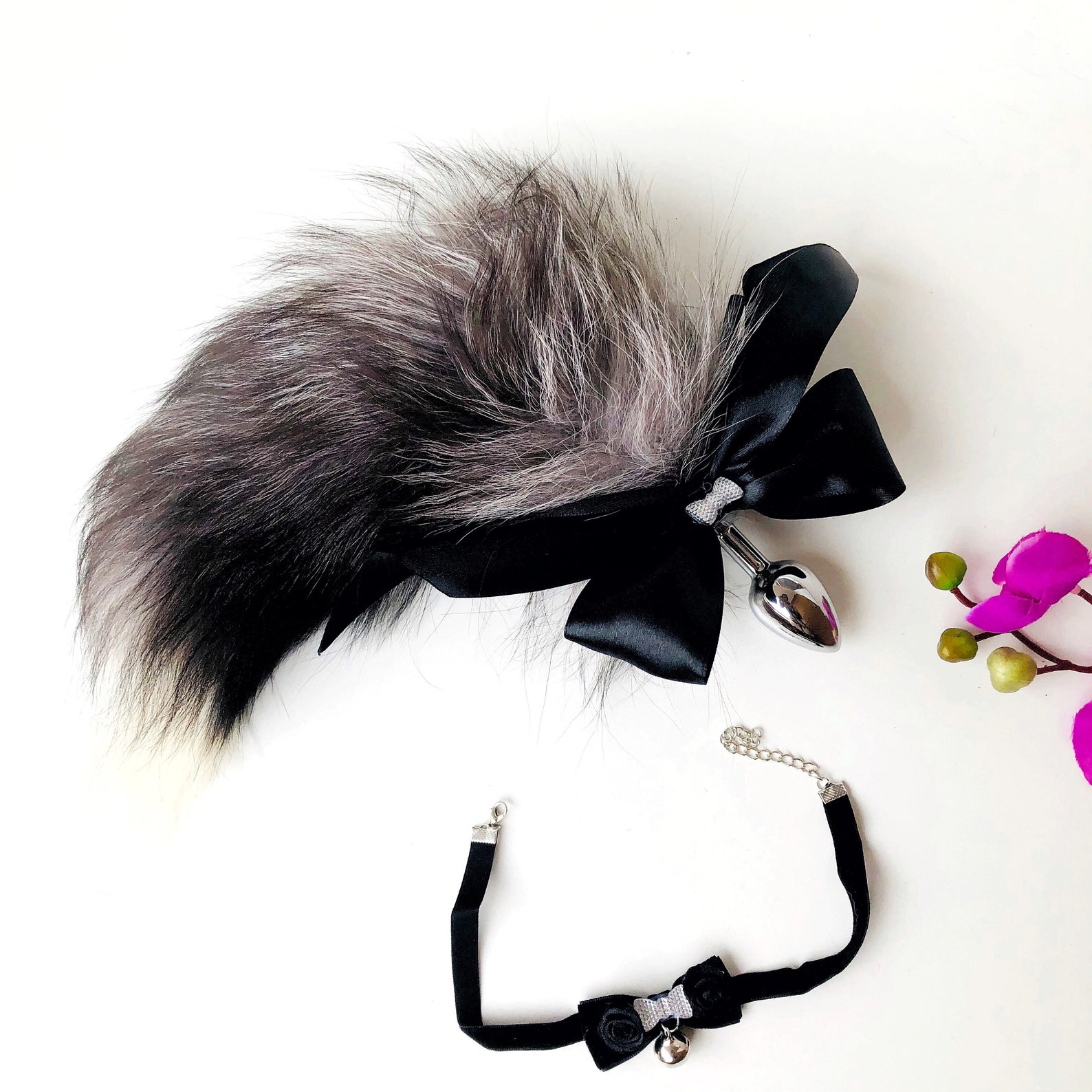 Tail Plug. Tail Plug and Collar. Butt Plug. Bdsm Kitten. Cat - Etsy