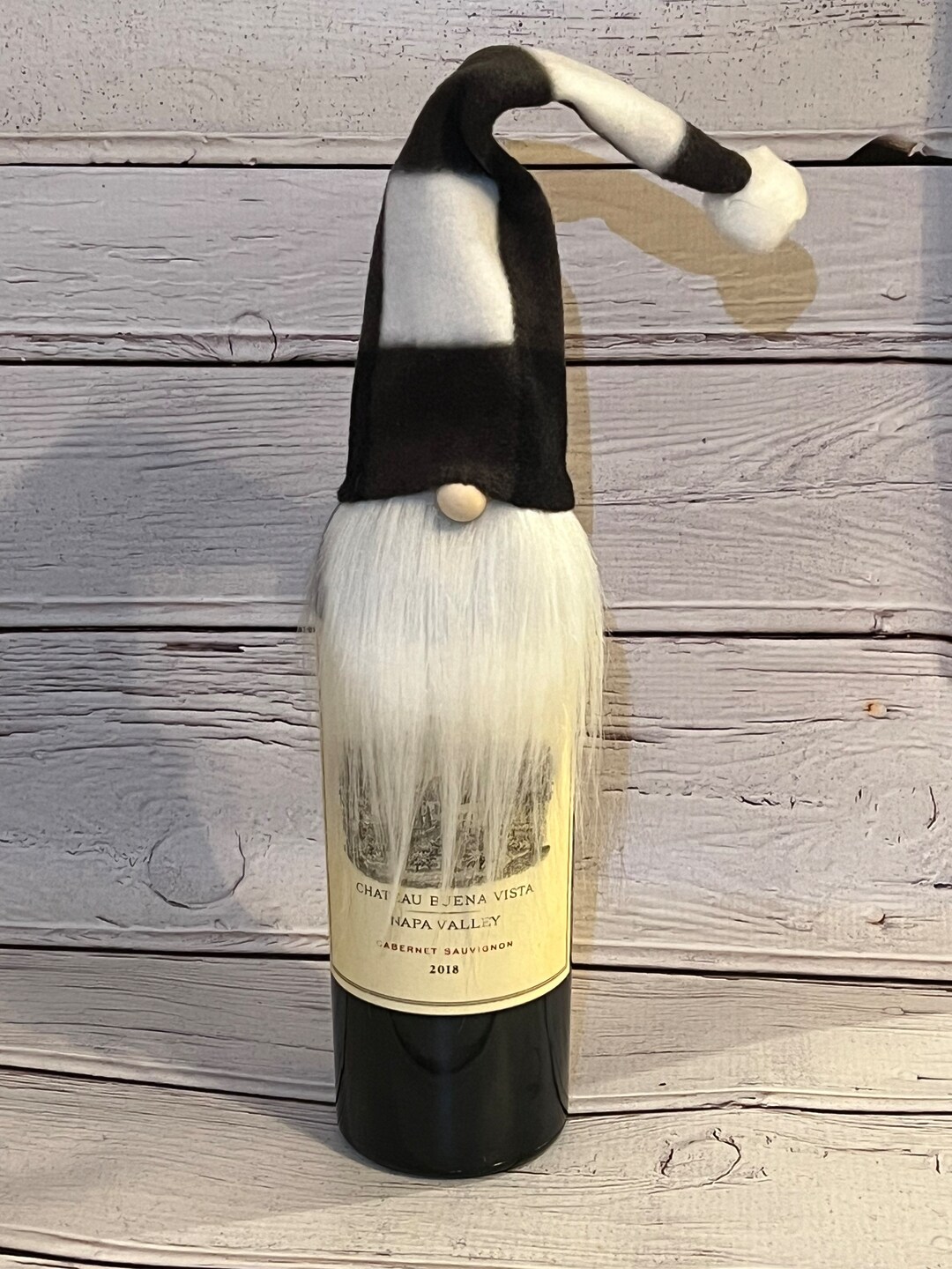 Gnome Wine Bottle Topper - Etsy