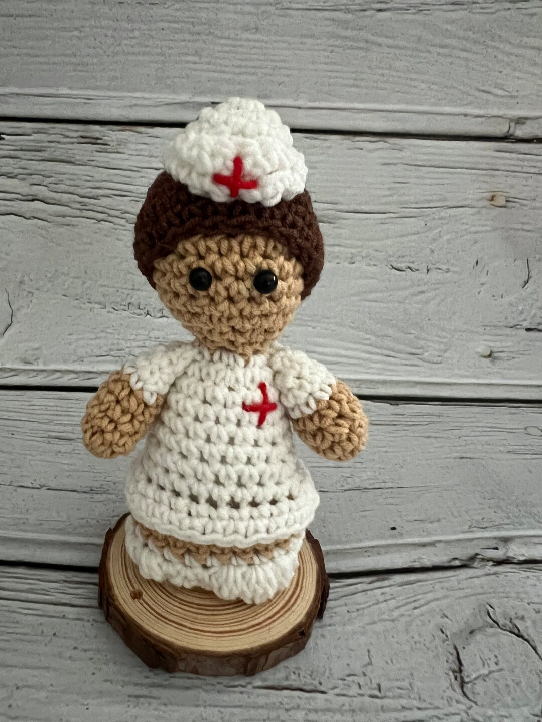 Crocheted Nurse Doll - Etsy