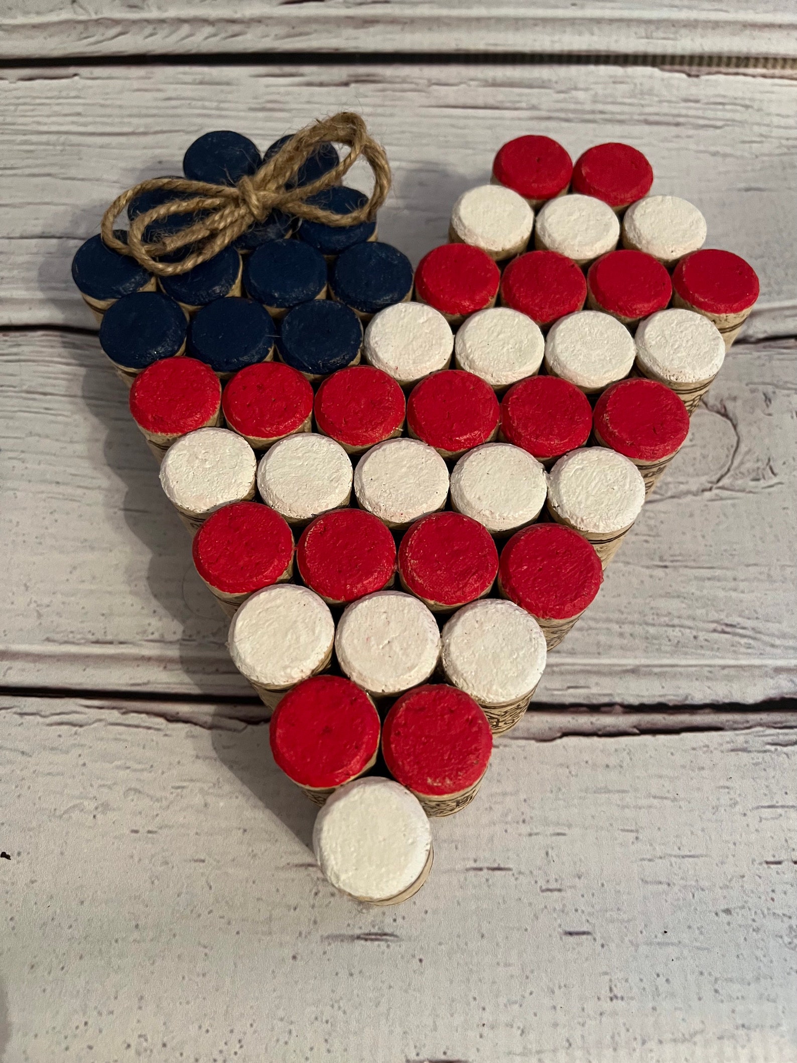 Wine Cork Flag - Etsy