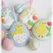 PDF Pattern for Easter Spring Wool Felt Applique Ornaments. - Etsy