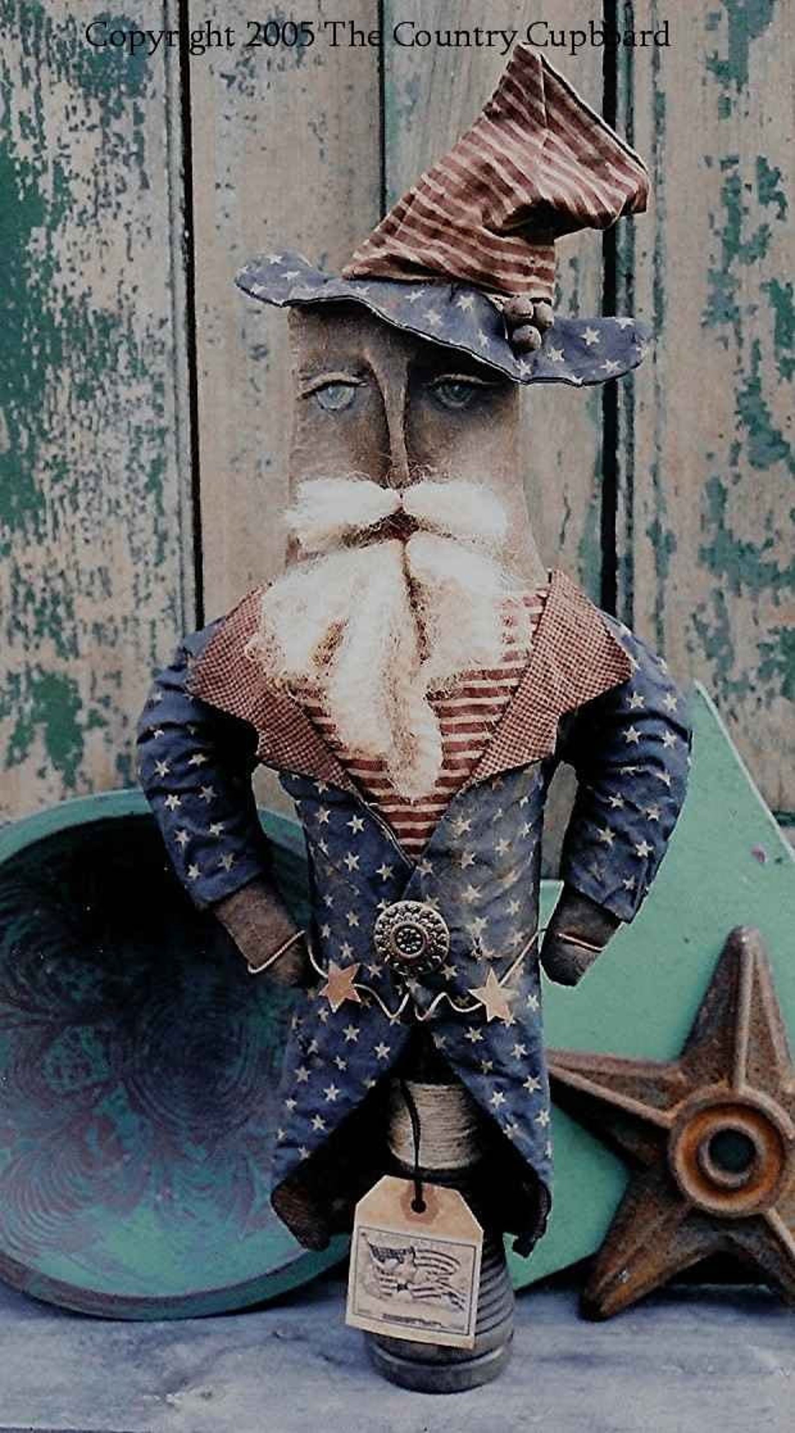 PDF Instant Download PATTERN for Americana Uncle Sam Doll - Etsy