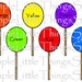 Color Matching Lollipop Activity DIY Printables for - Etsy