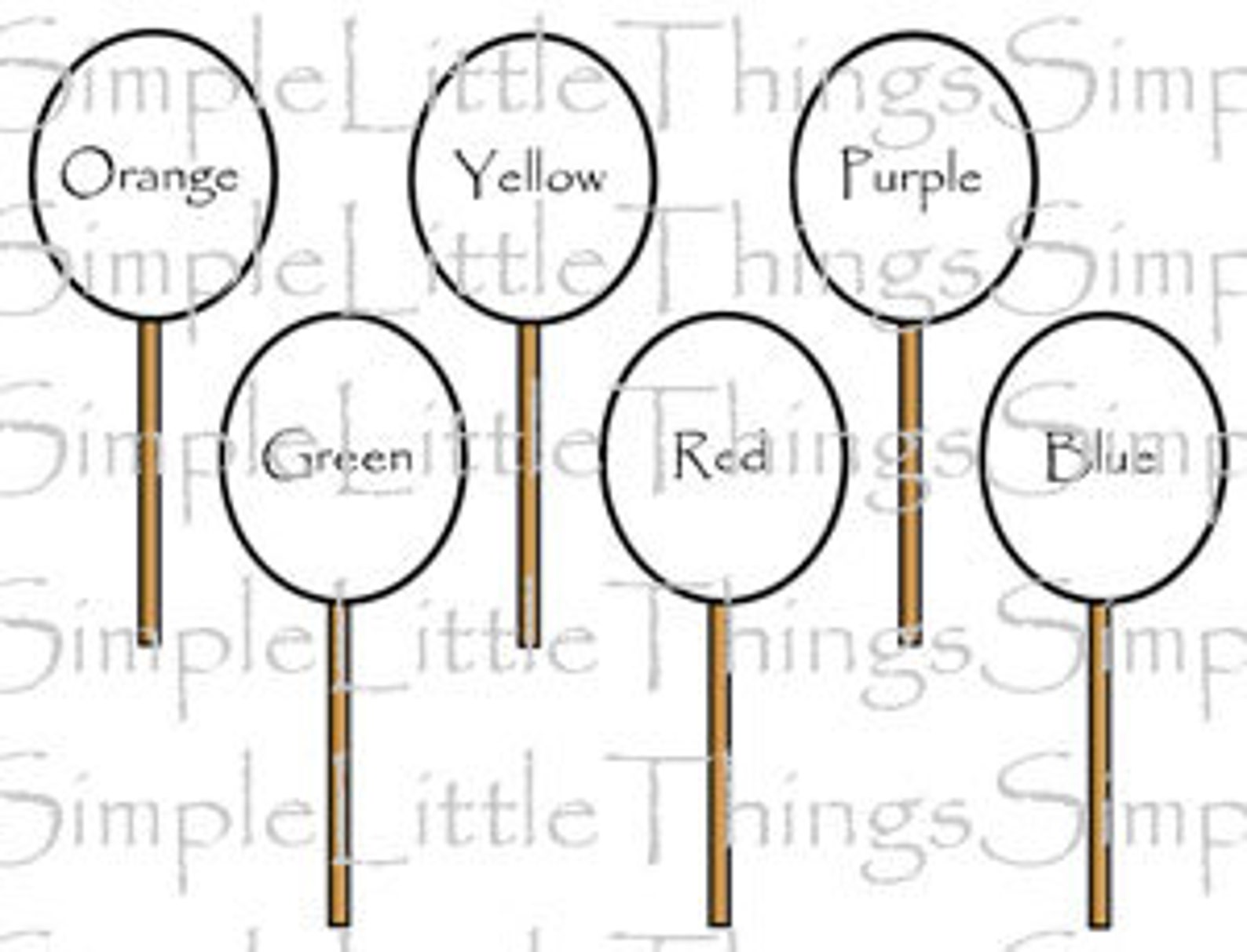 Color Matching Lollipop Activity - DIY Printables for Toddlers ...