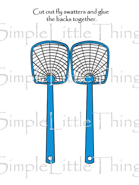 Fly Swatter ABC Activity - PDF, DIY Printable for Toddlers, Home School ...
