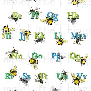 Fly Swatter ABC Activity - PDF, DIY Printable for Toddlers, Home School ...