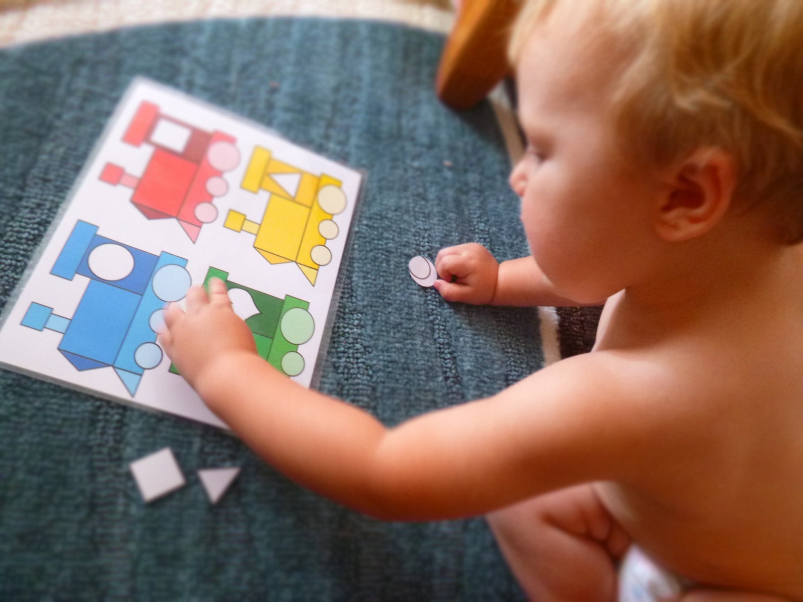 Train Shapes Activity - DIY Printables for Toddlers, Teaching Materials ...