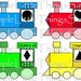Train Shapes Activity - DIY Printables for Toddlers, Teaching Materials ...