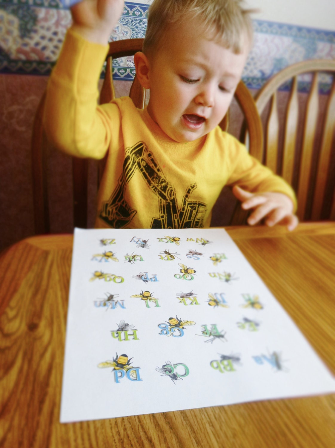 Fly Swatter ABC Activity - PDF, DIY Printable for Toddlers, Home School ...