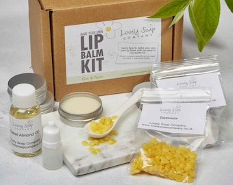 DIY Lip Balm Kit - Make Your Own at Home - Etsy UK
