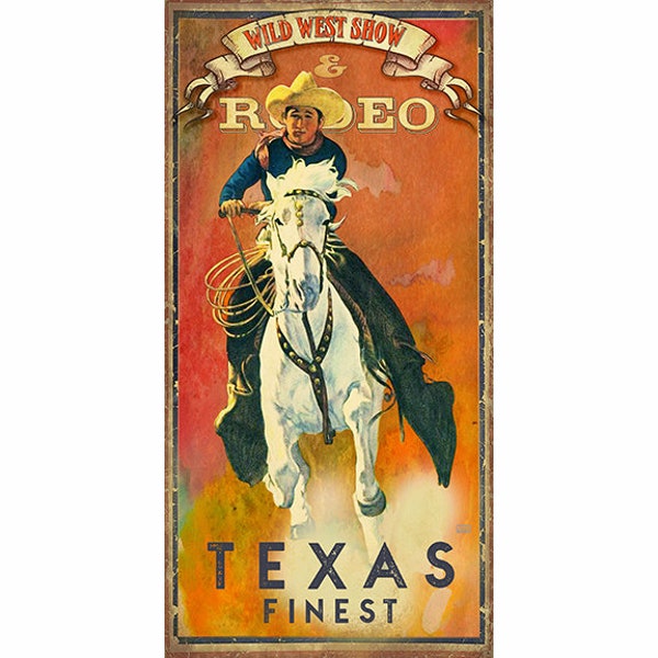 Deadwood Rodeo Poster - Etsy