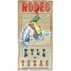 Rodeo Cowgirl Poster Frontier Days Prescott Arizona - Etsy