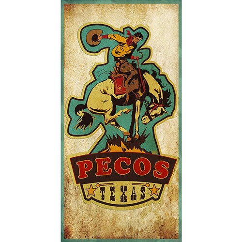 Poster of Pecos Texashistoric Town - Etsy