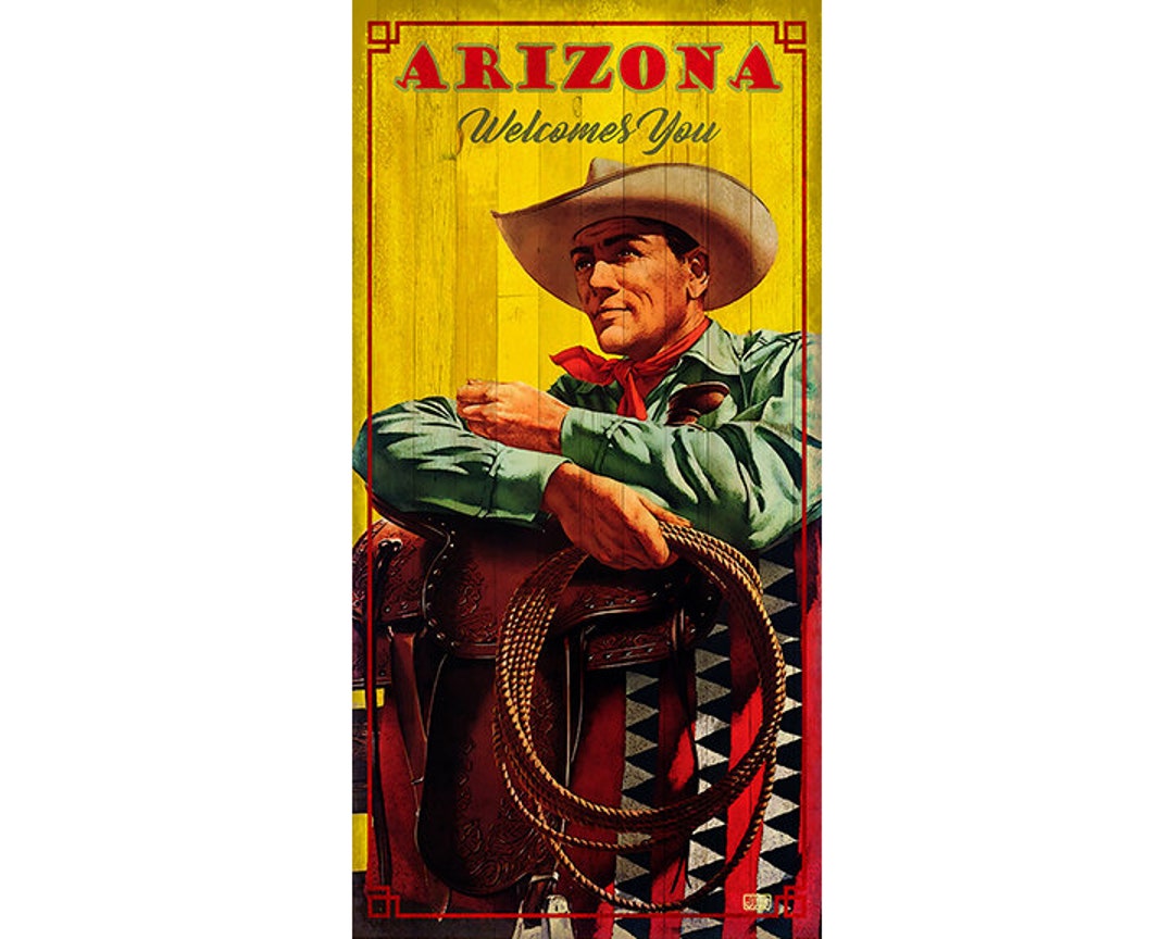 Arizona Welcomes You Poster - Etsy