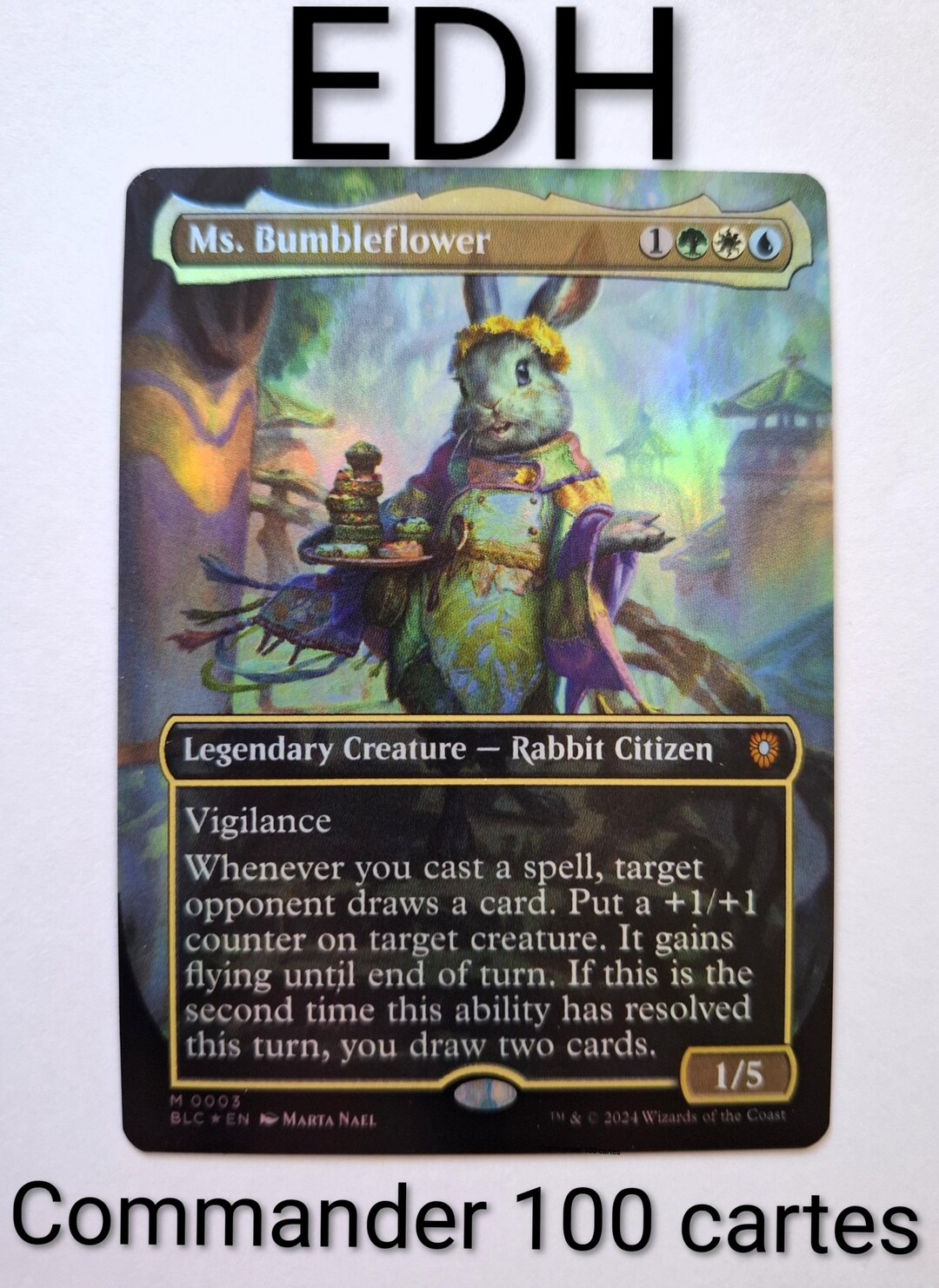 MTG Commander Deck Group Hug Madame Bourdefleur 100 Magic EDH Cards - Etsy