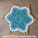 Crochet Pattern STAR RUG by Atergcrochet XL Crochet - Etsy