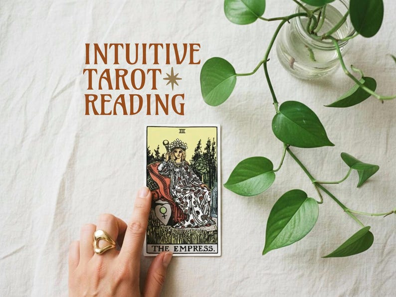 Intuitive Tarot Card Reading, Personalized Oracle Guidance, Spiritual ...
