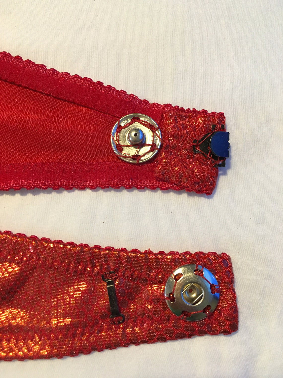 Red Cabaret Belly Dance Costume With Sequins and Beaded Fringe - Etsy