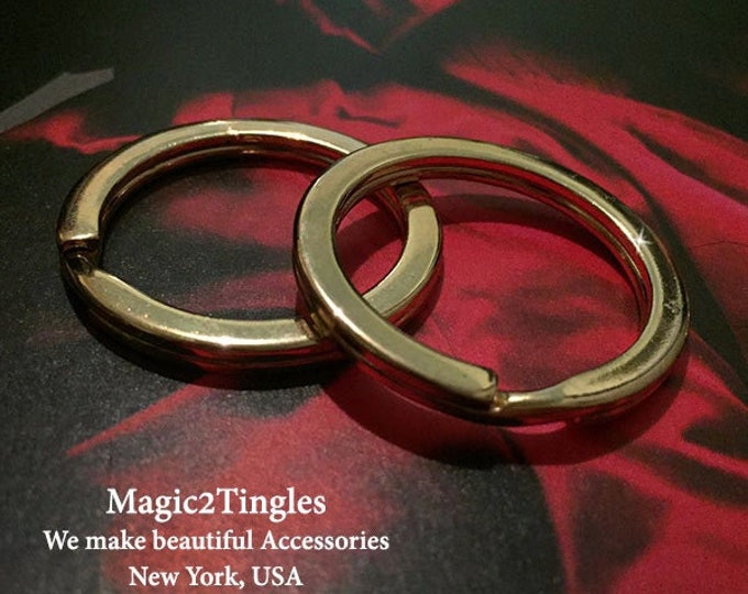 Gold Keychain Ring Clasps,50pcs Wholesale Key Ring Keychain,split Key ...