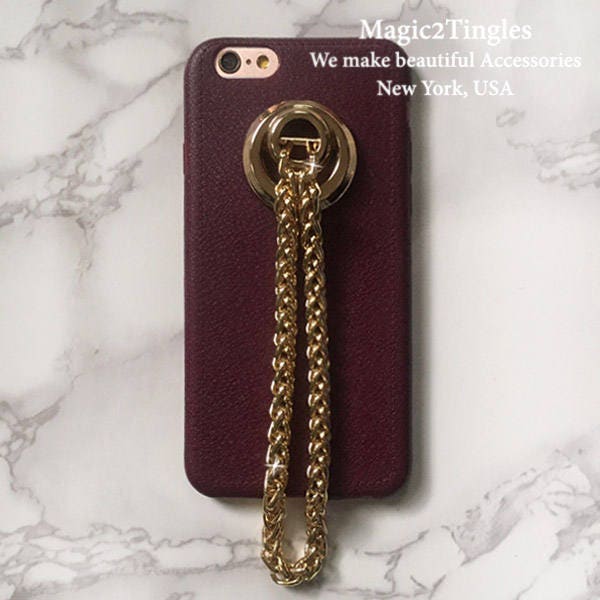 Classic Unique Gold Metal Chain Hook Ring Chain Lanyard | Etsy