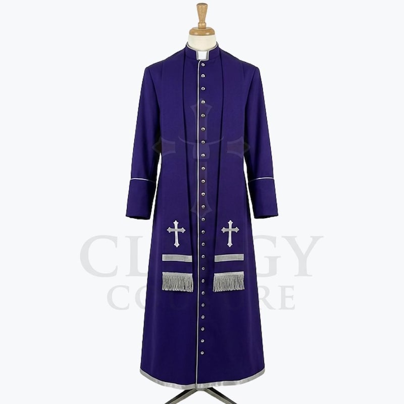 Bishop Cassock Purple - Etsy