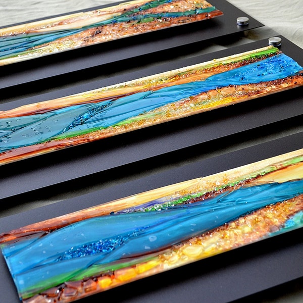 Fused Glass Panel - Etsy