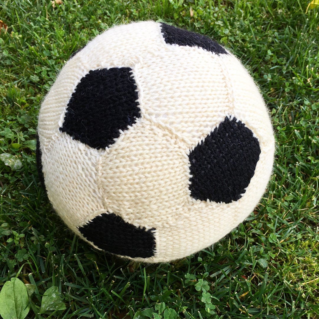 Knit Soccer Ball - Etsy