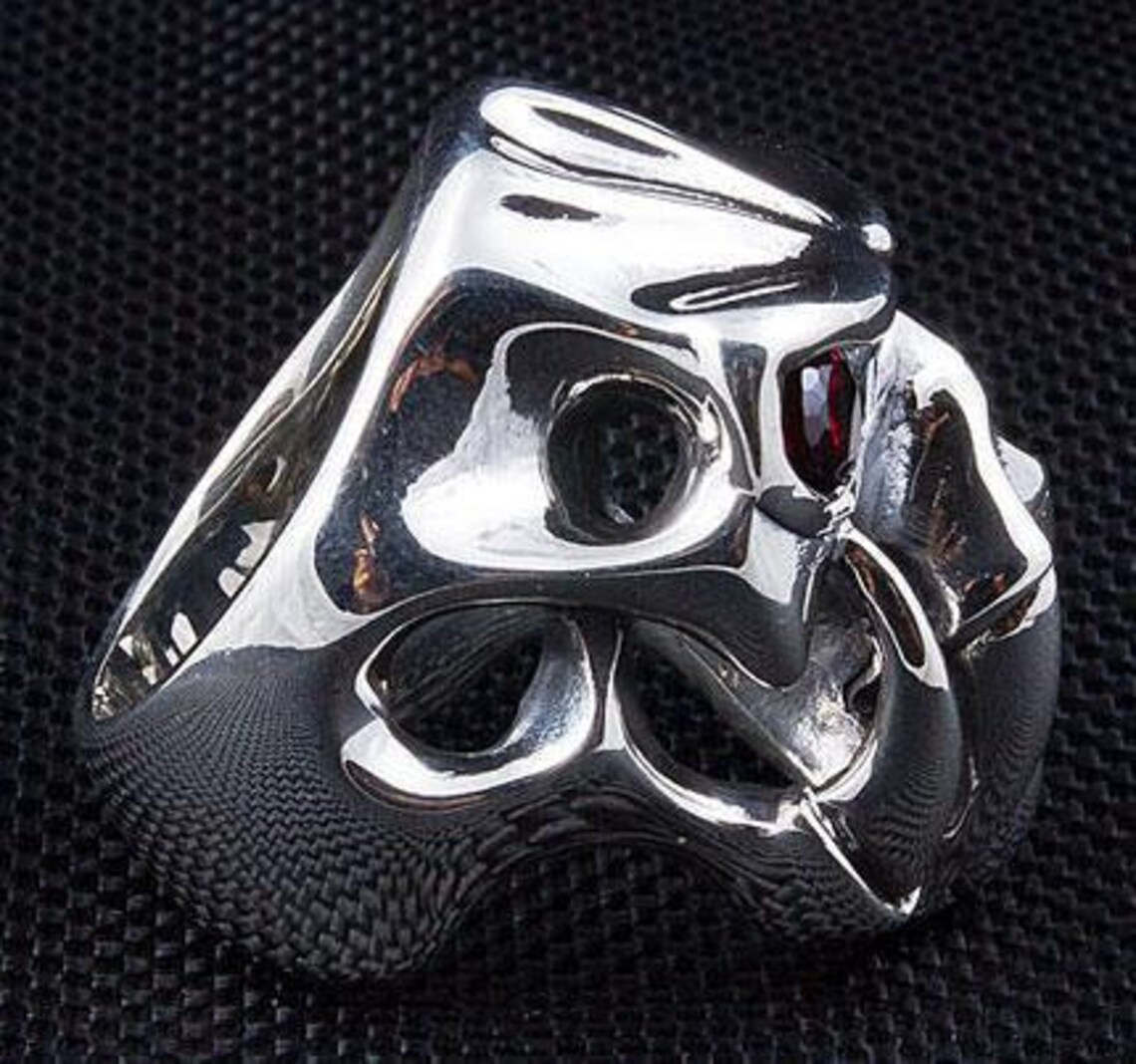 Red Eyes Devil Ring Fang Ring Gothic Ring Men's Ring - Etsy