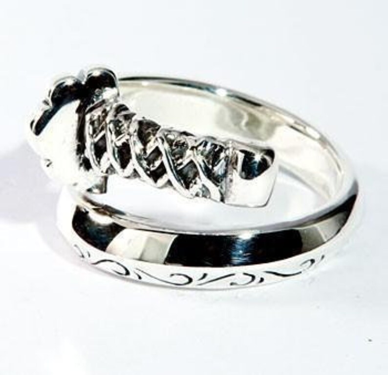 Japanese Sword Ring Samurai Sword Cool & Unique Band - Etsy