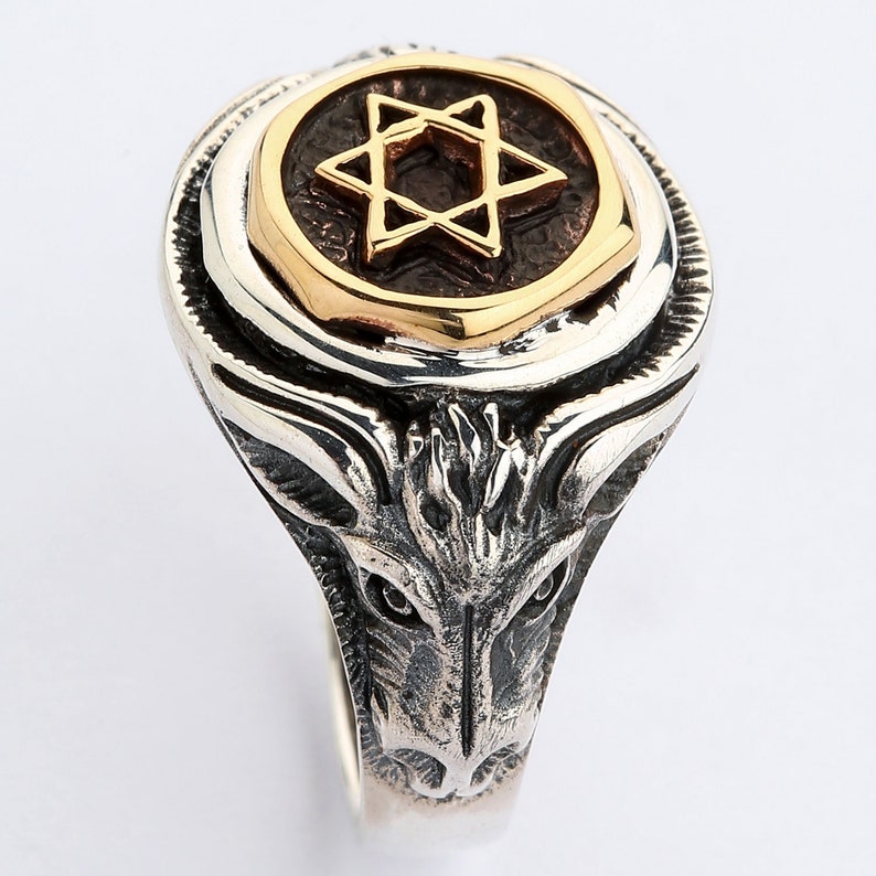 Star of David Rings Sterling Silver Ring Sterlingmalee - Etsy