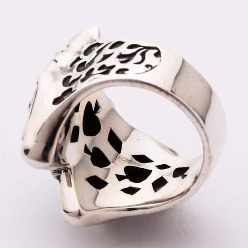 Joker Ring Clown Ring Sterling Silver Skull Ring Gothic | Etsy