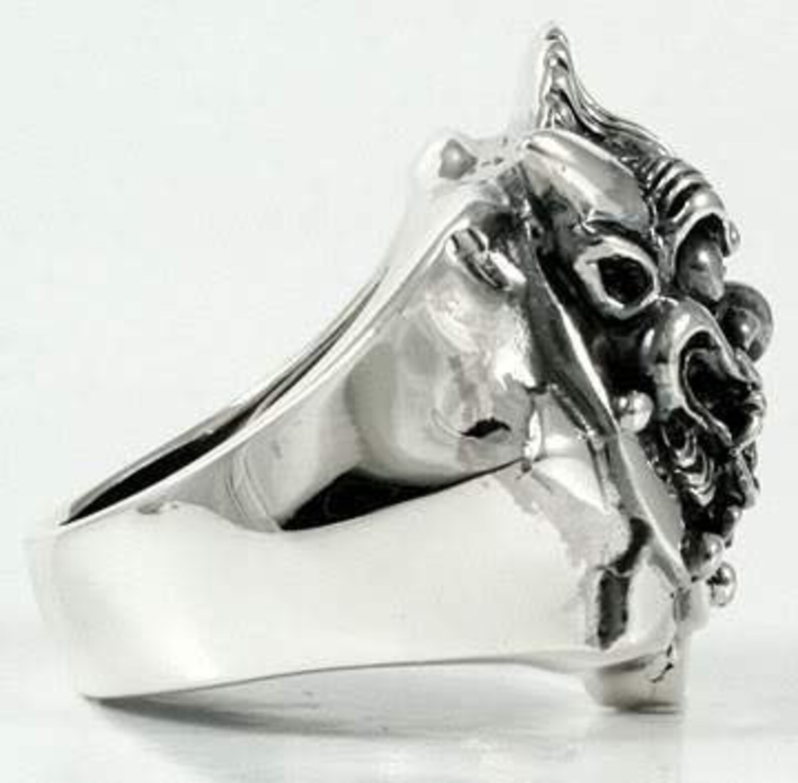 Japanese Mask Ring Demon Ring Devil Ring Devil Mask Demon - Etsy