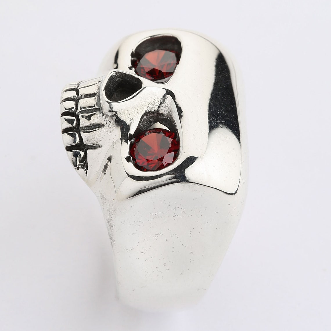 Johnny Depp Ring Skull Ring Sterling Silver Skull Jewelry by - Etsy