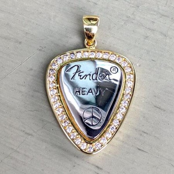 Gold Guitar Pick - Etsy