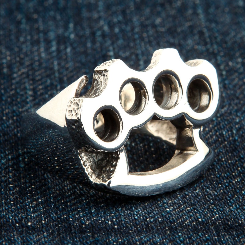 Brass Knuckle Rings - Etsy