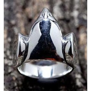 Sterling Silver Eagle Hawk Ring - Etsy