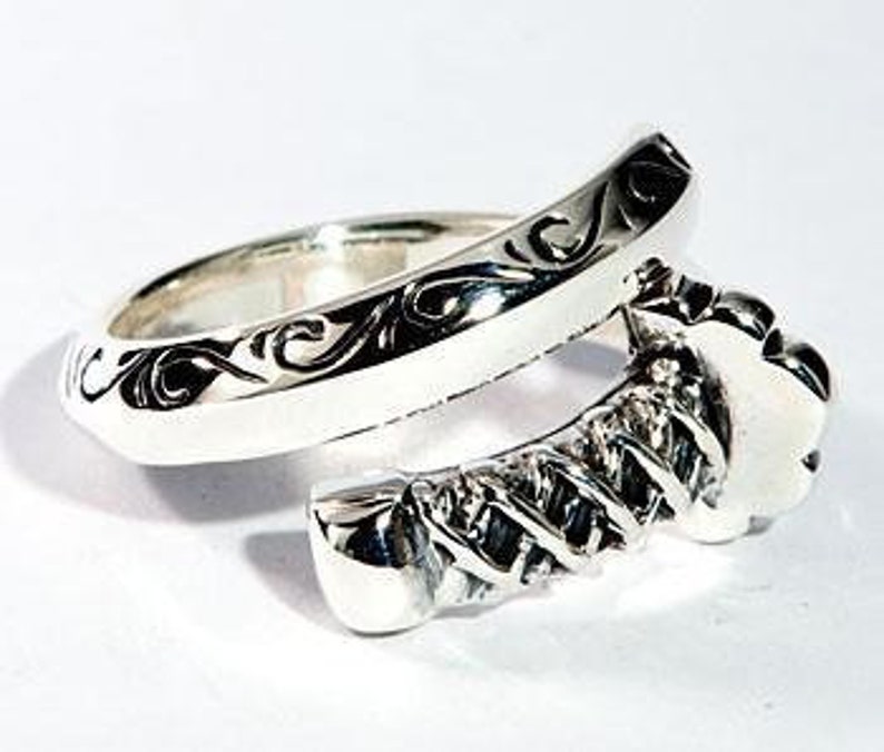 Japanese Sword Ring Samurai Sword Cool & Unique Band - Etsy