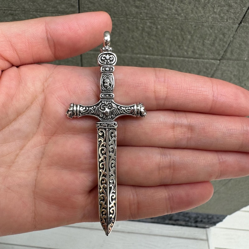 Sword Pendant - Etsy
