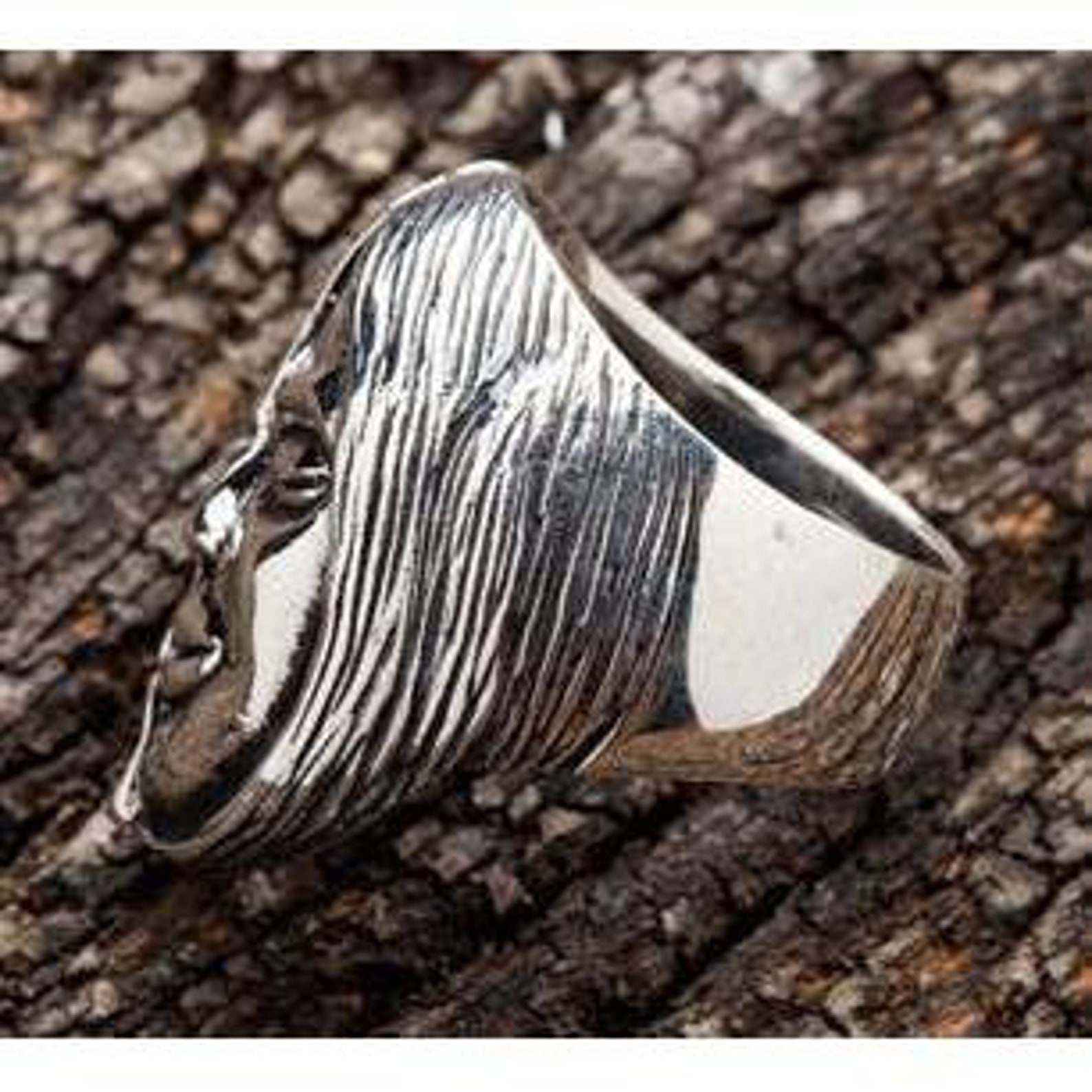 Two Face Skull Devil Ring - Etsy