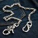 Wallet Chain Sterling Silver Wallet Chain Maltese Cross - Etsy
