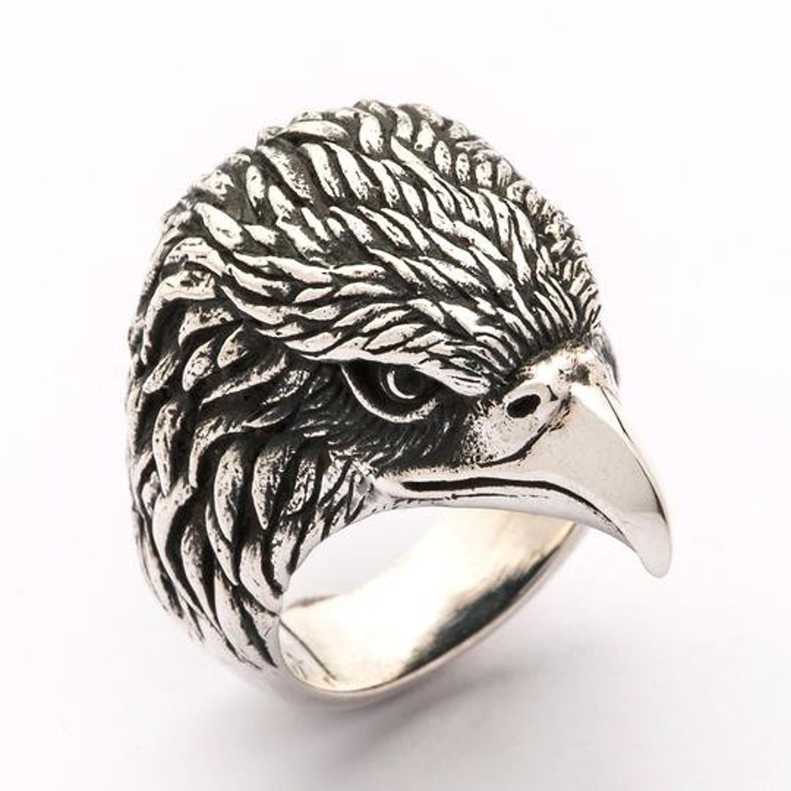 American Eagle Ring Harley Ring Hawk Ring Sterling Silver - Etsy