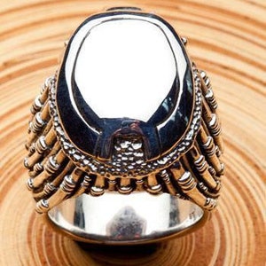 Predator Ring, Gothic Ring, Alien Ring, Silver Devil Ring, Silver Men's ...