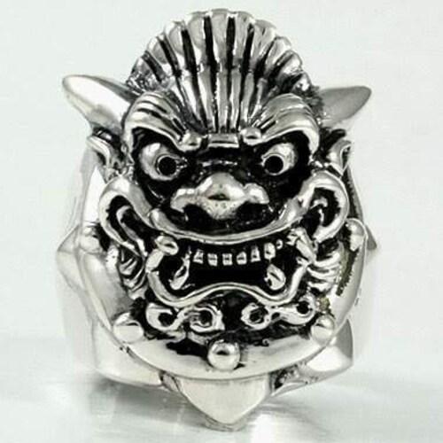 Japanese Mask Ring Demon Ring Devil Ring Devil Mask Demon | Etsy