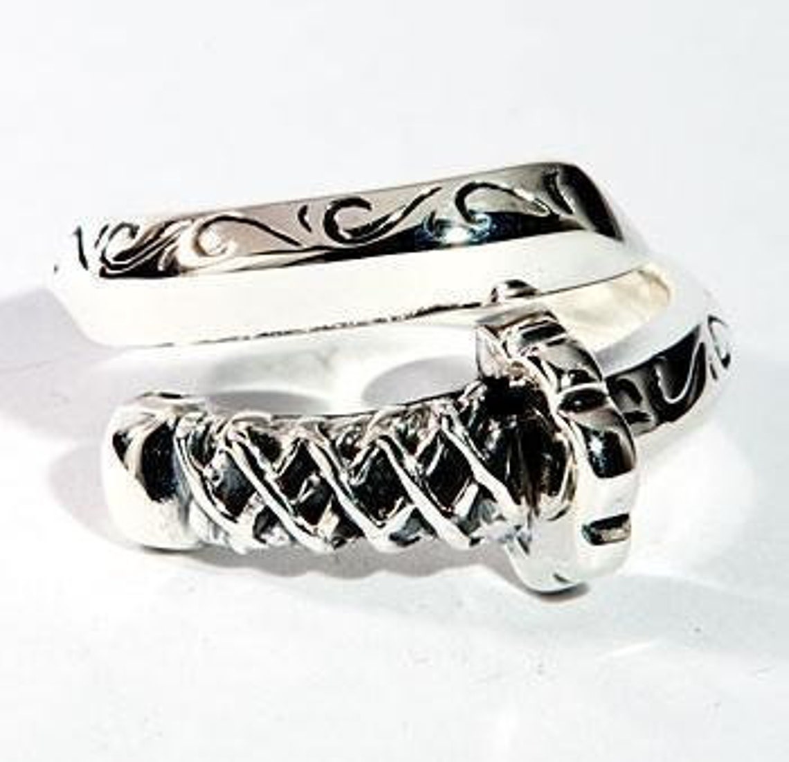 Japanese Sword Ring Samurai Sword Cool & Unique Band - Etsy