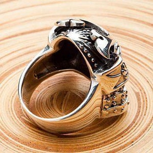 Sterling Silver Samurai Mask Rings - Etsy